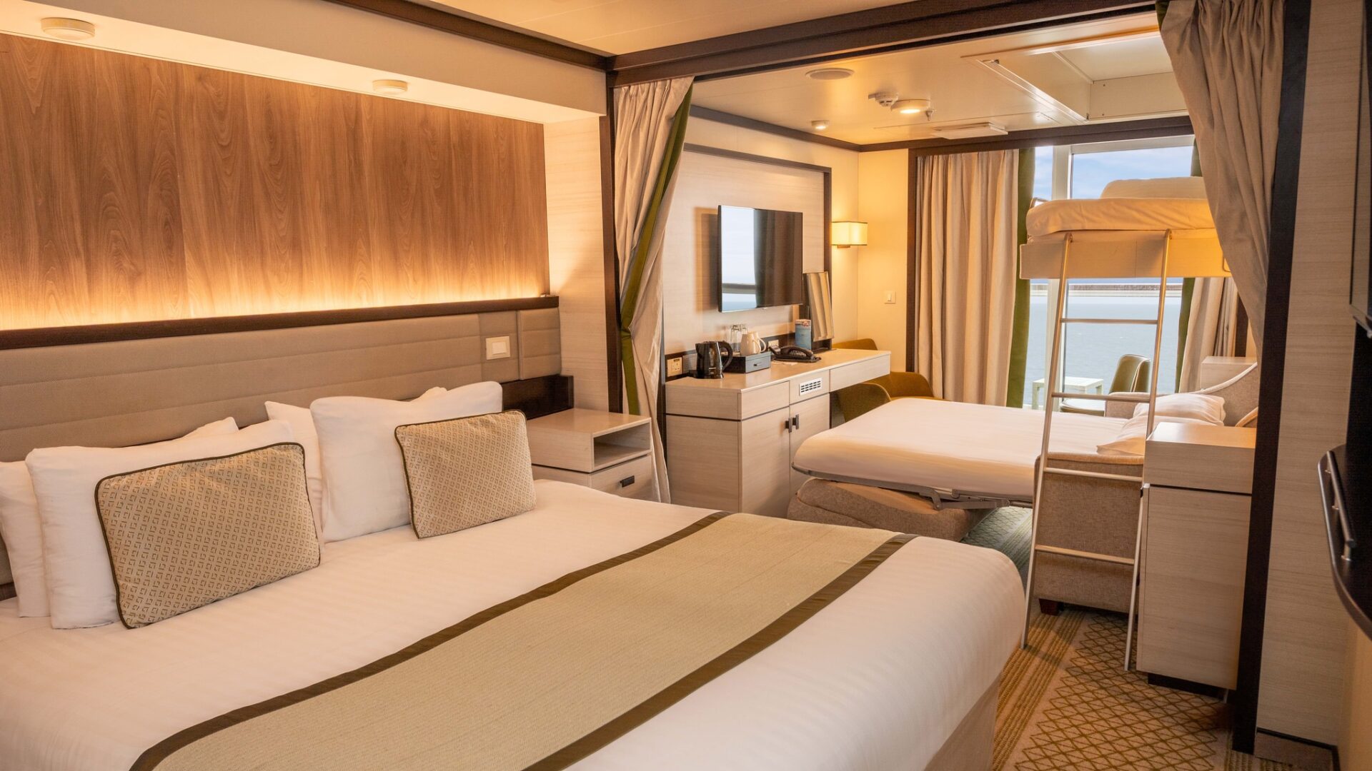 P&O Cruises Introduce New Five Berth Cabins Perfect For Families ...